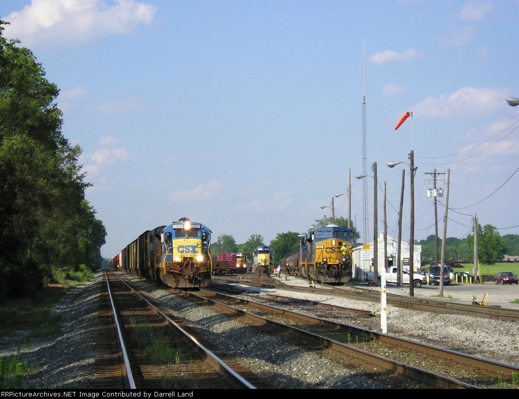 CSXT 5891 On CSX Q 339 Southbound